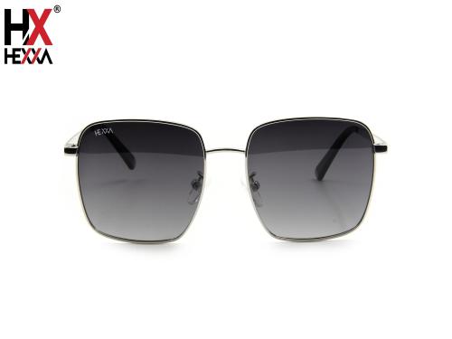 Buy HEXXA Fancy Polycarbonate Lens Metal Frame Wayferer Sunglasses for ...