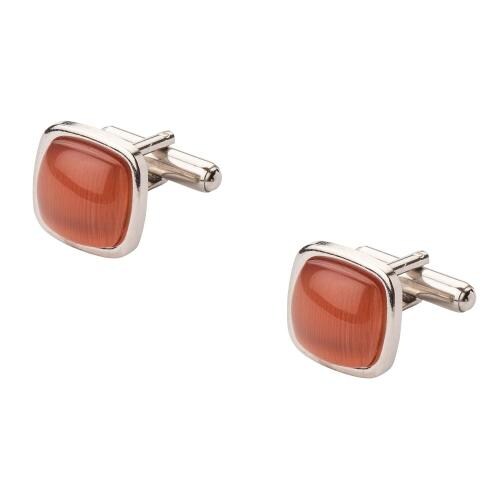 Buy The Tie Hub Red and Silver Cats Eye Cufflink (Men) Online at Best Prices in India - JioMart.