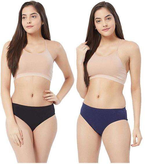 Buy Dalfa Multi Color Cotton Blend Pack Of 2 Innerwear And Swimwear Online at Best Prices in ...