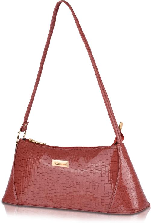 Buy Fommil Women Maroon Shoulder Bag Online at Best Prices in India ...