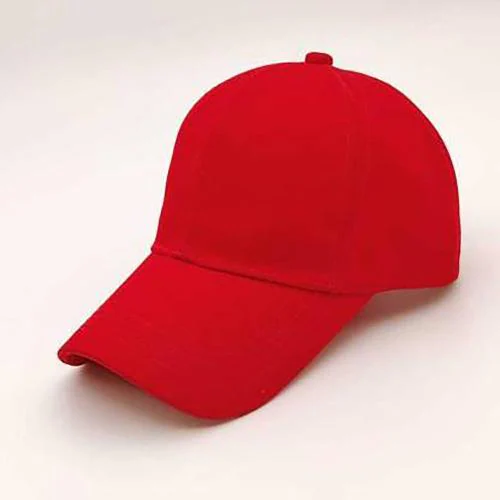 Buy ALAMOS Unisex Red Solid Plain Cotton Cap Online at Best Prices in ...