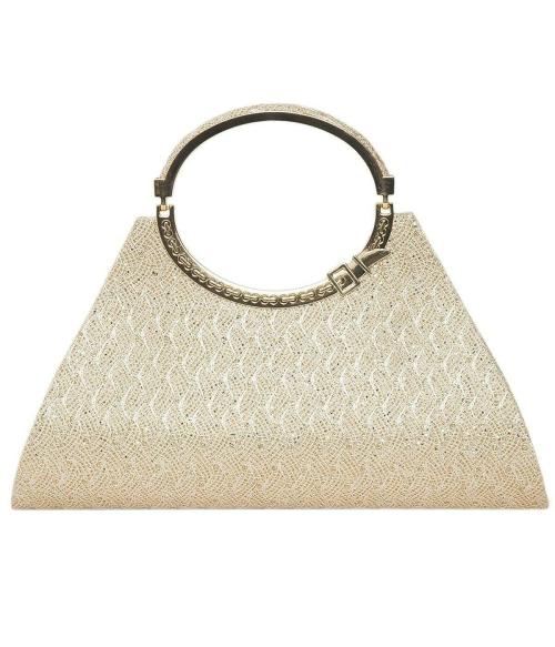 Buy Adisa Gold Pvc / Synthetic For Women Clutch Bag CL042-GOLD Online ...