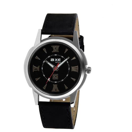 Buy Axe Style Analog Black Dial and Strap Wrist Watch for Men ...