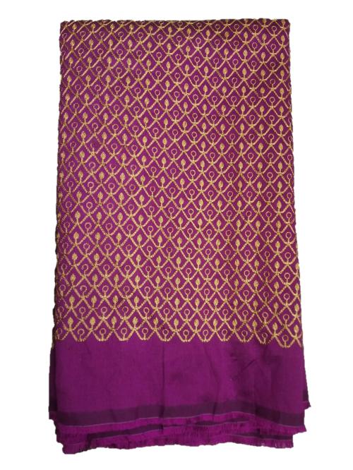 Buy Shantuba Textiles Women Heavy Embroidery Blouse Piece 1Mtr Vayin ...