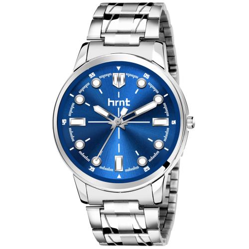 Buy HRNT BLU-CHN-9219 Stainless Steel Water Resistant Branded Chain ...