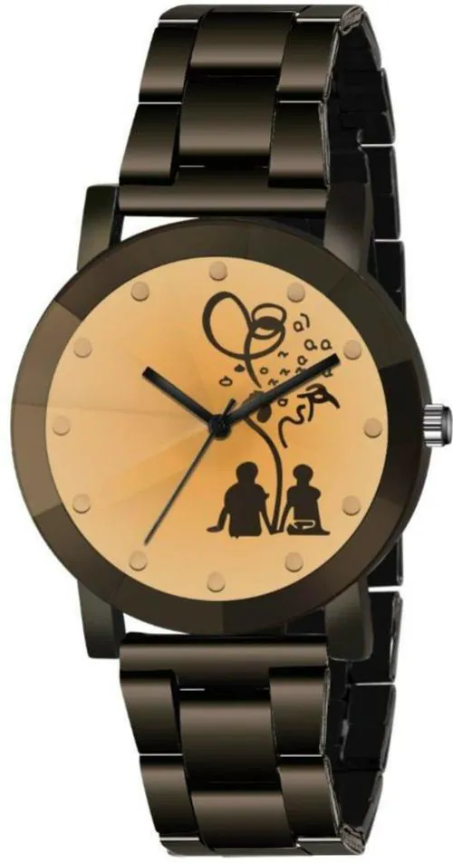 Buy Bolun Analog White Dial Black Strap Watch For Men Online at Best ...