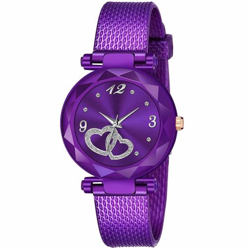 Buy KIROH Analogue Elia Designer Dial PU Strap Watch for girls and ...