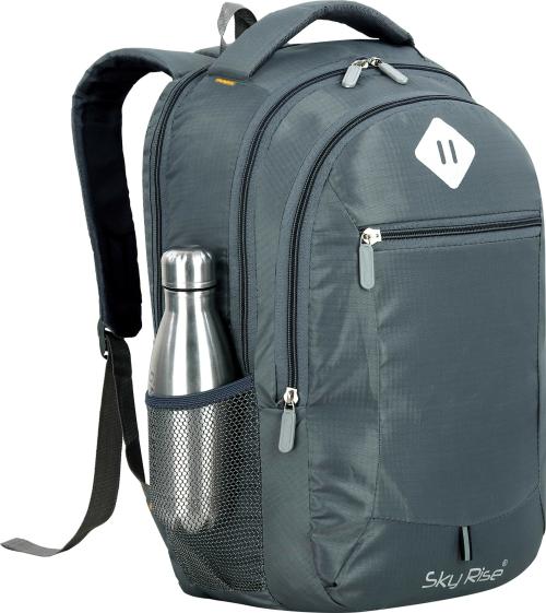 Buy Sky Rise Black Polyester Medium Laptop Backpack - 28 L Online at ...