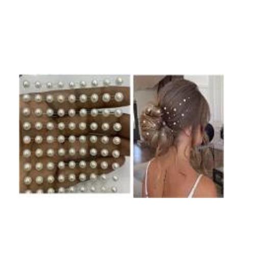 Buy KAIMA Stylish Decoration Pearls Hair Accessories for Women & Girls ...