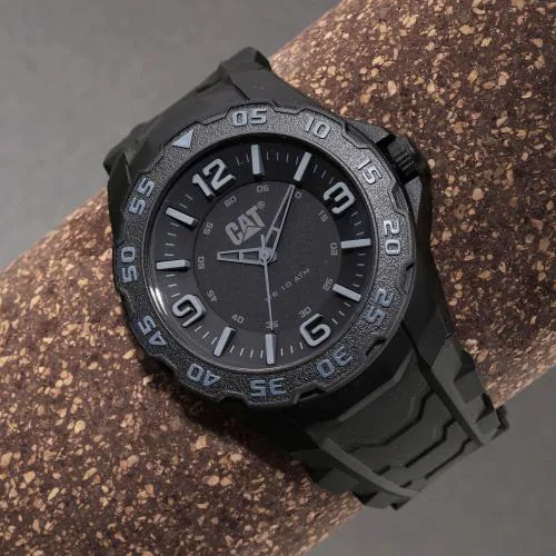 Buy CAT Motion Mechanical Black Round Dial Men's Watch -LB.111.21.131 ...