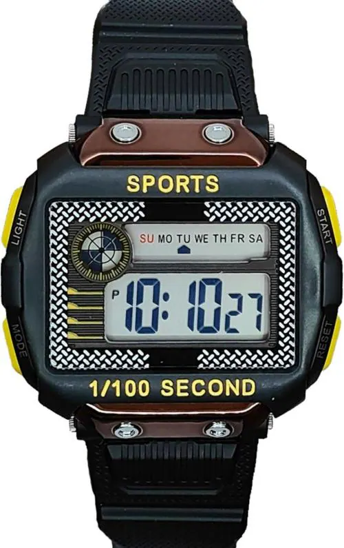 Buy Trex Day and Date Display Alarm,Stop Watch Semi Water Shock ...