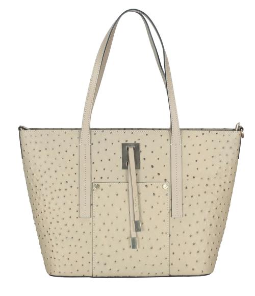 Buy Adamis Hermine Beige Double Handle Shoulder Bag Online at Best ...