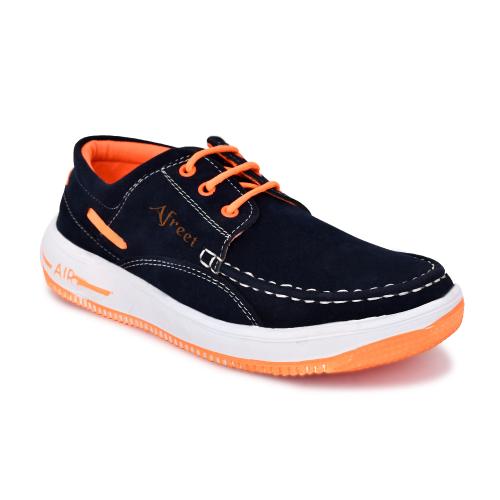 Buy Afreet Boat Shoes For Men (Navy) Online at Best Prices in India ...