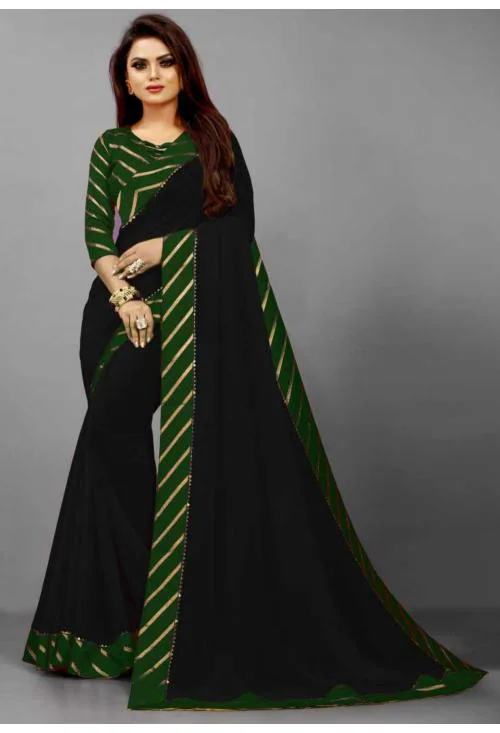 Buy Emban BEUTIFULL VICHITRA SILK WITH BROCADE LACE AND BLOUSE Online ...