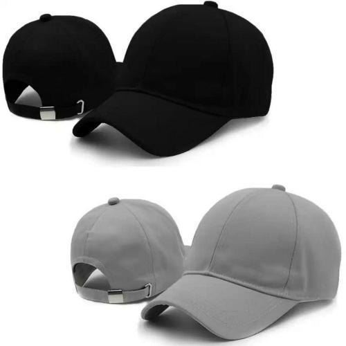 Buy Bayema Men Cotton Solid Baseball Cap (Pack Of 2) Online at Best Prices in India - JioMart.