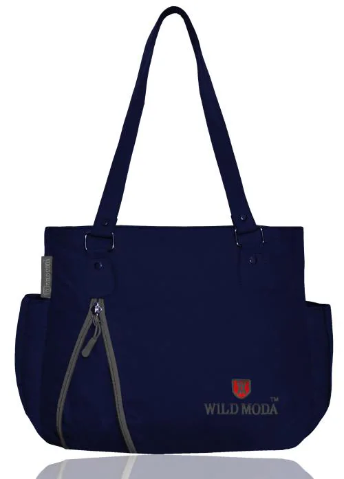 Buy WILD MODA BOAT HOBO AND SHOULDER BAG (Blue & Grey) Online at Best ...