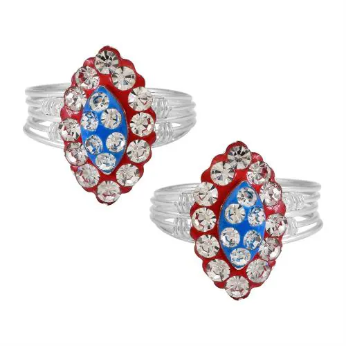 Buy ADMIER Gold Plated Brass Flower Design Handmade Raswara Work ...