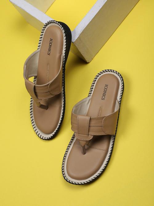 Buy Iconics Beige Flats for Women Online at Best Prices in India - JioMart.