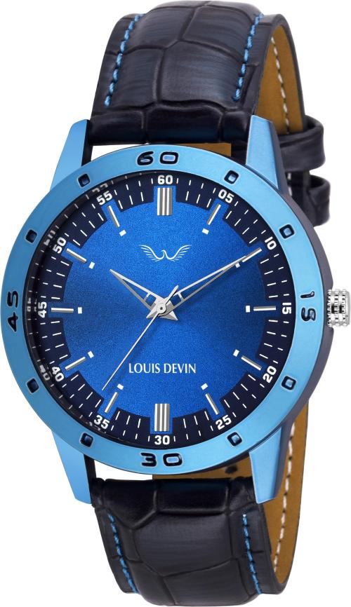 Buy Louis Devin Analog Blue Watch For Men (Ld-Bu029-Blue) Online at ...