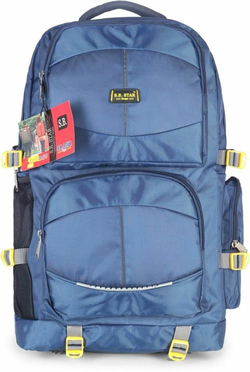 Buy SBCOLLECTION Blue Polyester Rucksack 60 L Online at Best Prices in ...
