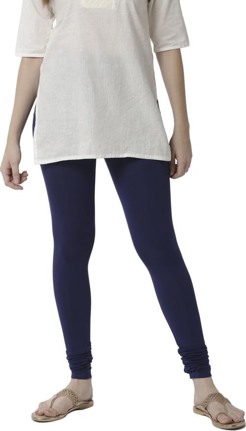 Buy De Moza Women Blue Solid Viscose Western Wear Legging (Xl) Online at Best Prices in India ...