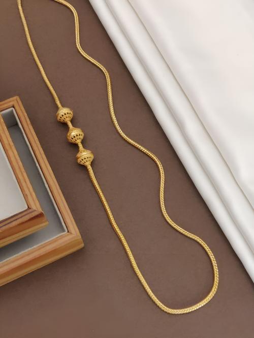 Buy Zaika Gold Plated Trending and Stylish New Mop/Mugappu/Mogappu ...