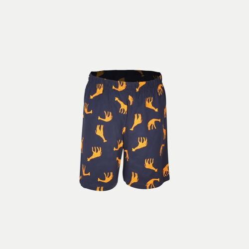Buy Rad Prix Boys Navy Blue All Over Printed Casual Shorts Online at ...