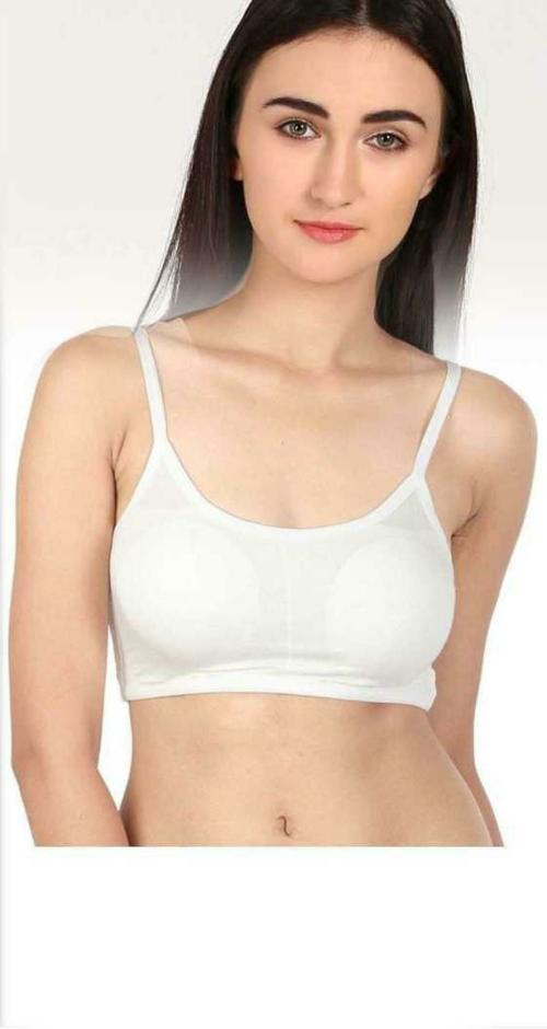 Buy Crusila White Cotton Blend Cage Women Bra size 34 Online at Best Prices in India - JioMart.