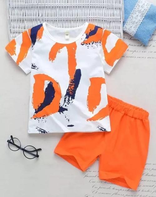 Buy M/S YOUR COLLECTION Modern Fancy Boys Top & Bottom Sets Online at ...