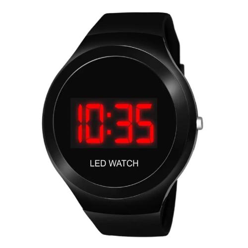 Buy RTK New Round Black Digital Watch For Boys,Girls Online at Best ...