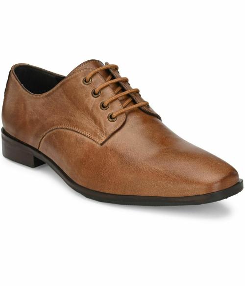 Buy Carlo Romano by Wasan Shoes Derby For Men (Tan) Online at Best Prices in India - JioMart.