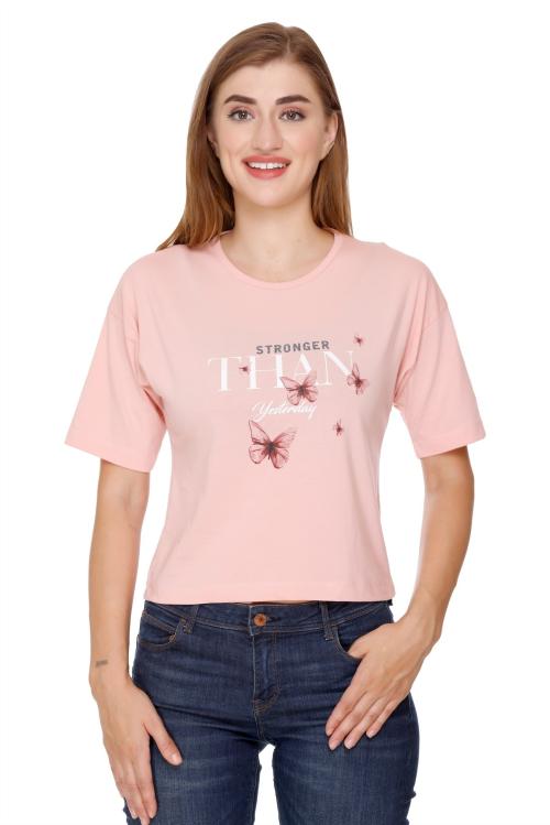 Buy My Princess Girl Women Typography Printed Round Neck Regular Top ...