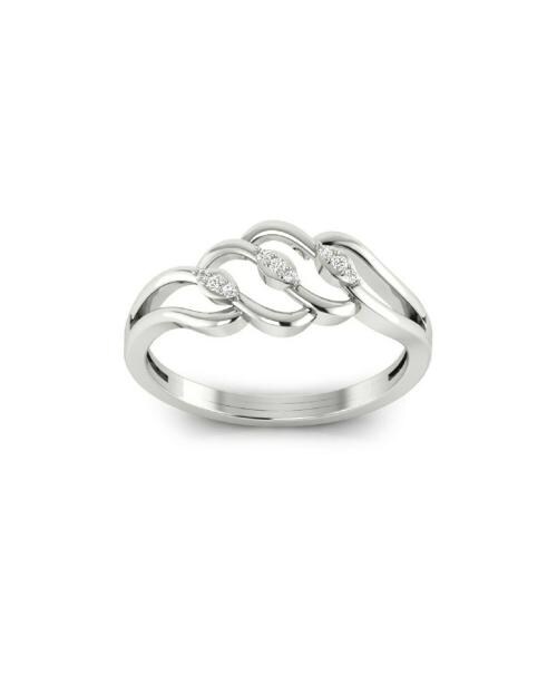 Buy Trishty Sterling Silver Charming Ring | 925 Online at Best Prices ...