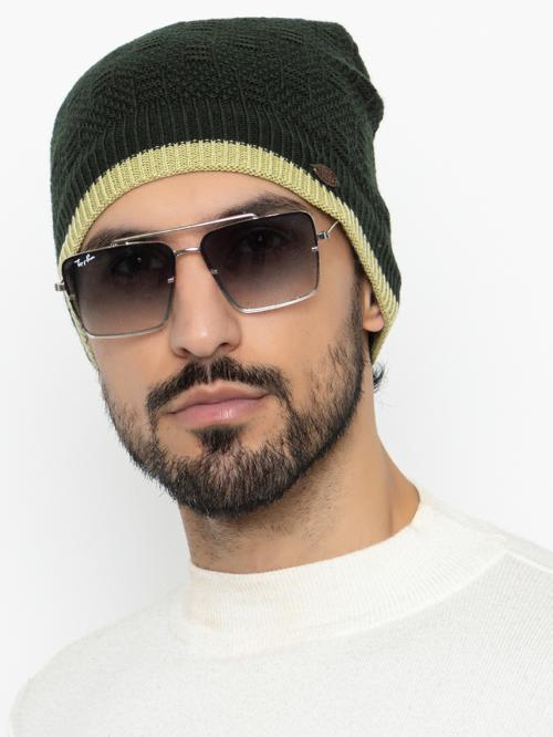 Buy AMOLDO Self Design Beanie Cap Online at Best Prices in India - JioMart.