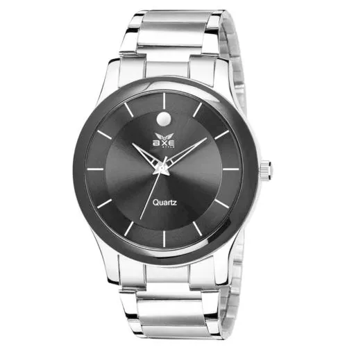 Buy Axe Style Analog Black Dial Silver Strap Watch for Men (XDD-7099 ...