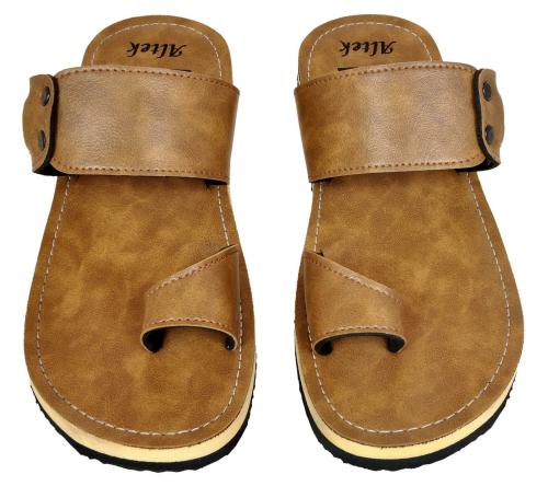 Buy Altek Tan Slippers for Men Online at Best Prices in India - JioMart.