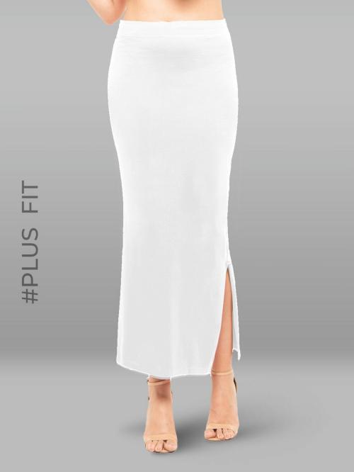 Buy Lyra Slimming Saree Shaper Petticoat with Hidden Drawstring & Side ...