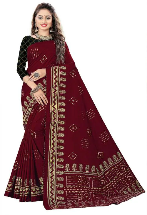 Buy SAREYA VEELA Assam Silk Women Green Printed Jacquard Sarees Online at Best Prices in India ...