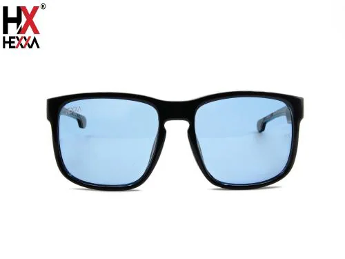 Buy HEXXA Fancy Polycarbonate Lens Metal Frame Wayferer Sunglasses for ...