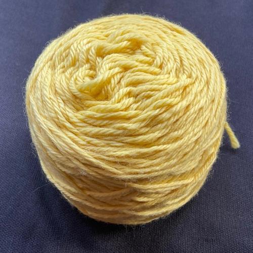 Buy Mojopanda Bio Natura Hand Knitting Yarn | 100% Organic wool (Yellow ...