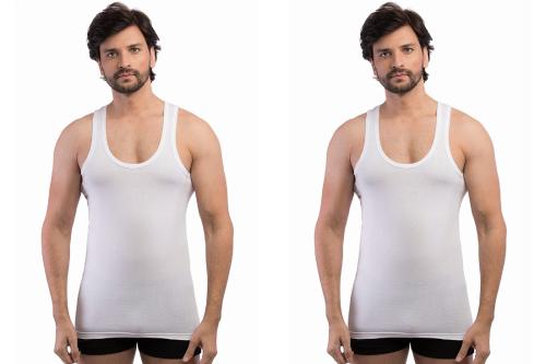 Buy VIP Bonus Vest Pack of 2 100 % Cotton For Men Online at Best Prices ...