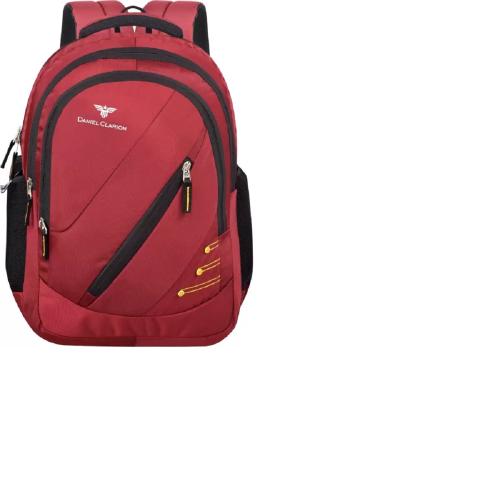 Buy DANIEL CLARION DC-142-Maroon Unisex Bag With Rain Cover 30 L Laptop ...