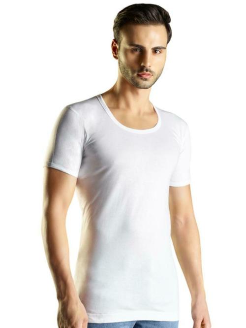 Buy otto-men-vest-comfo-white | Size 100 CM | Pack of 10 Online at Best ...