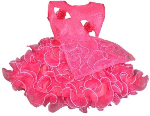 Buy Maruf Girls Red Net Fit and Flare Dress - 18 to 24 M Online at Best Prices in India - JioMart.