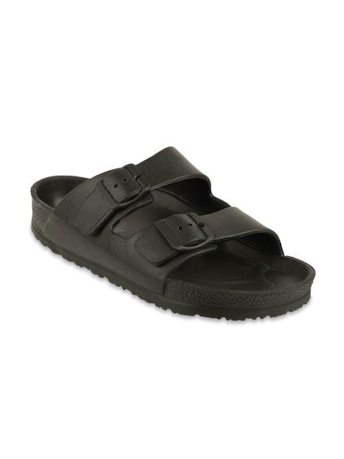 Buy Carlton London Black Sliders for Men Online at Best Prices in India ...