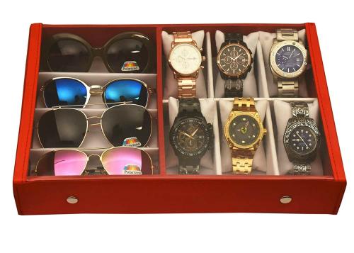 Buy Nooks Red Sunglass Eyewear And Watch Box Online at Best Prices in ...
