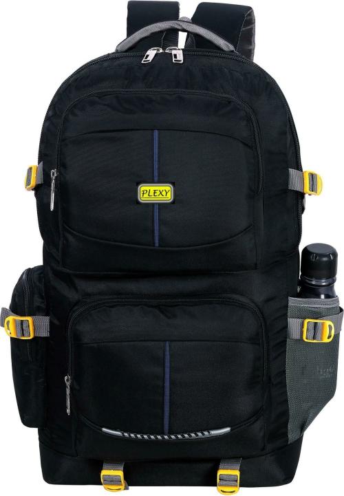 Buy Plexy Black Polyester Rucksack 55 L Online at Best Prices in India ...