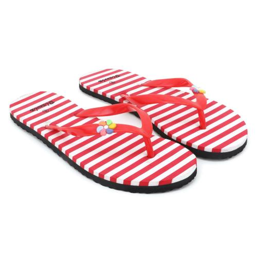 Buy Bizwiz Red Rubber Slippers for Women & Girls Online at Best Prices ...