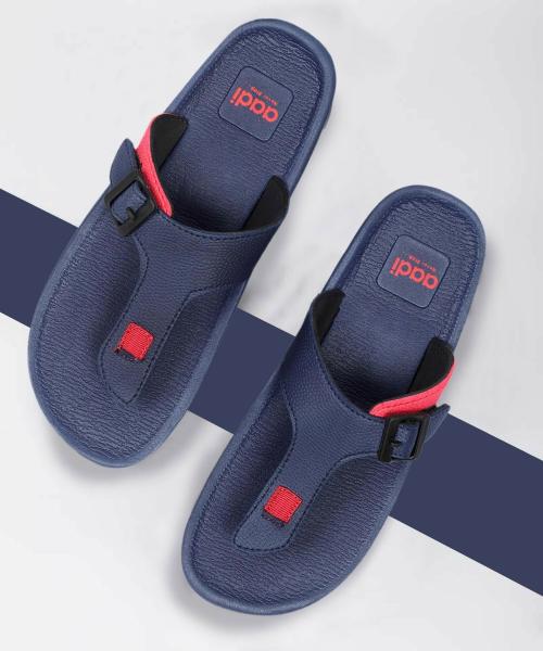 Buy Aadi Men's Blue & Red Eva Daily Wear Casual Slipper Online at Best Prices in India - JioMart.