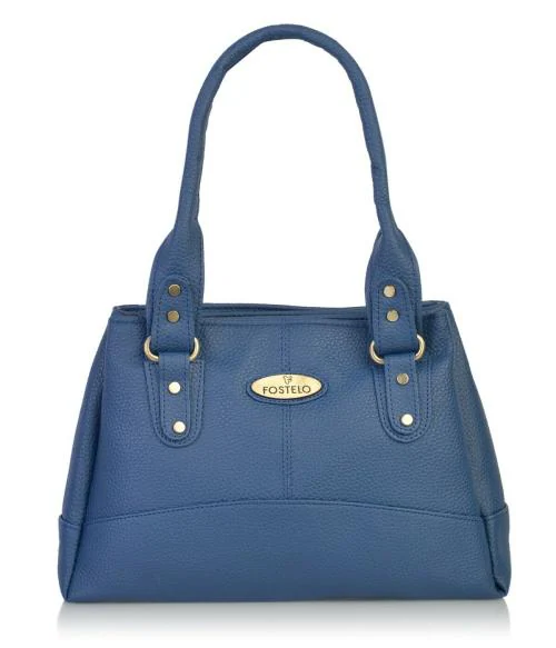 Buy Fostelo Women's Elite Handbag (Blue) Online at Best Prices in India ...